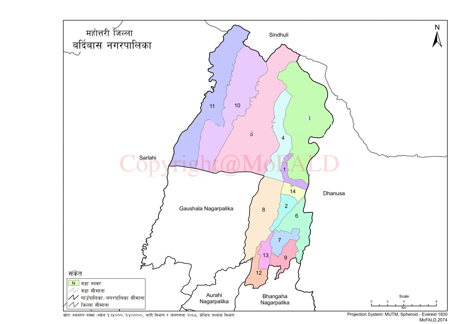 Bardibas Municipality Profile | Facts & Statistics – Nepal Archives