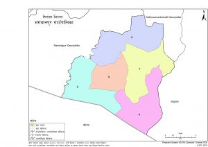 Map of Bhagwanpur Rural Municipality, Siraha, Nepal – Nepal Archives