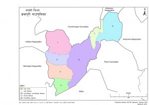 Map of Brahmapuri Rural Municipality, Sarlahi, Nepal – Nepal Archives