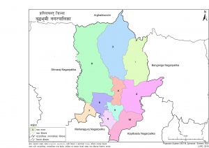 Map of Buddhabhumi Municipality, Kapilvastu, Nepal – Nepal Archives