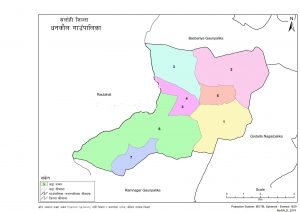 Map of Dhankaul Rural Municipality, Sarlahi, Nepal – Nepal Archives
