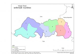 Map of Kaligandaki Rural Municipality, Syangja, Nepal – Nepal Archives