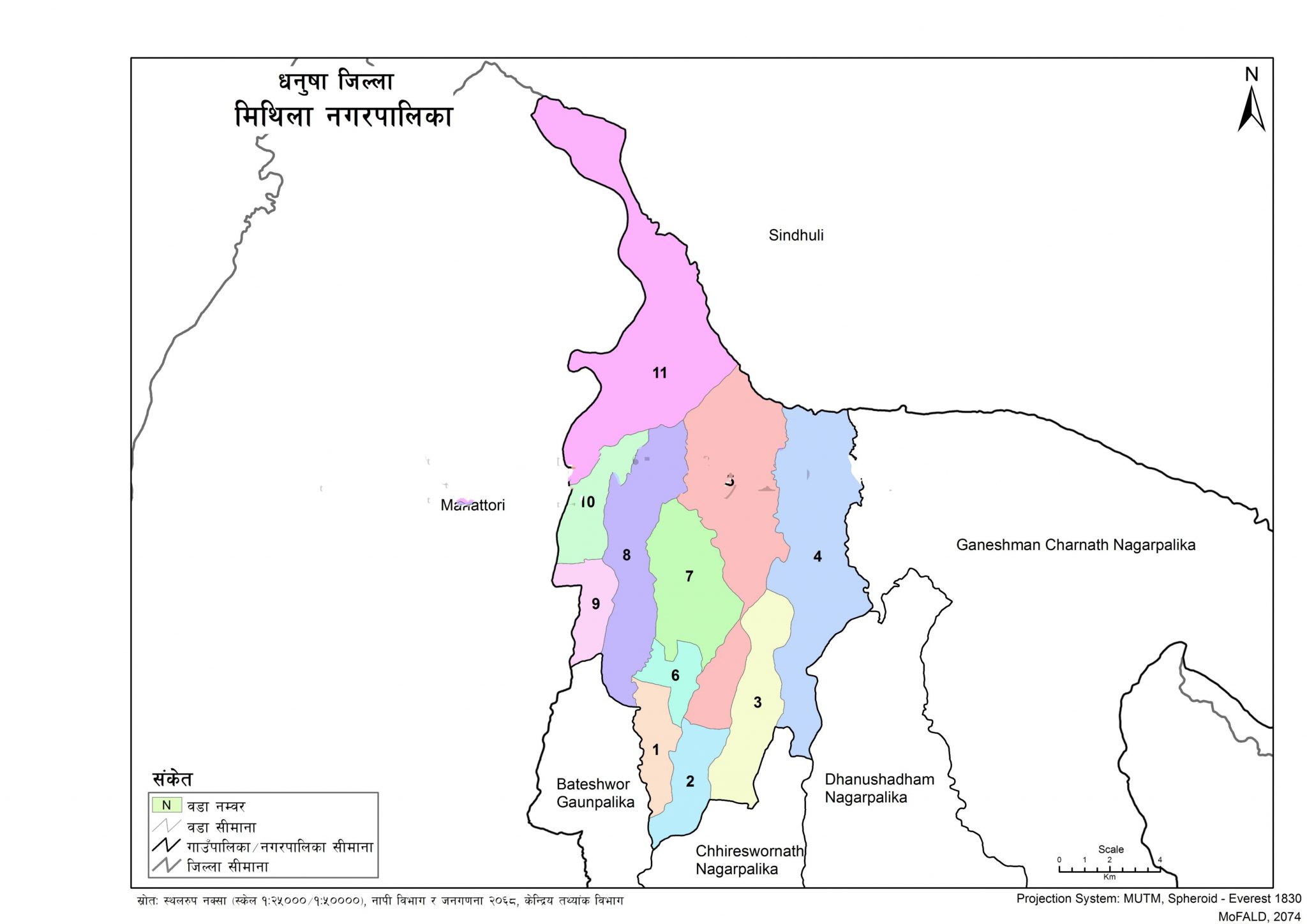 Mithila Municipality Profile | Facts & Statistics – Nepal Archives