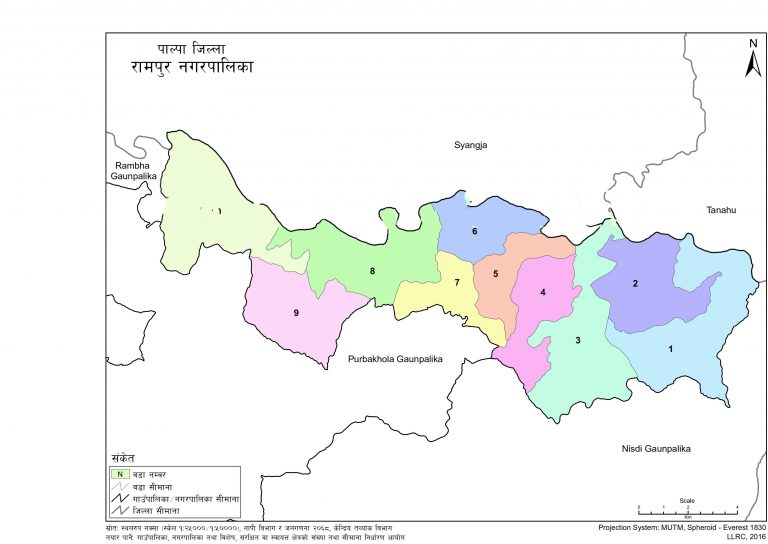 Rampur Municipality Profile | Facts & Statistics – Nepal Archives