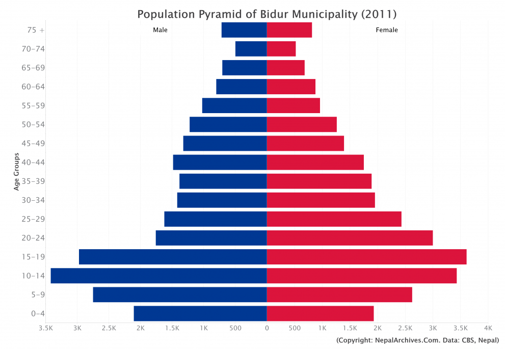 Bidur Municipality Profile | Facts & Statistics – Nepal Archives